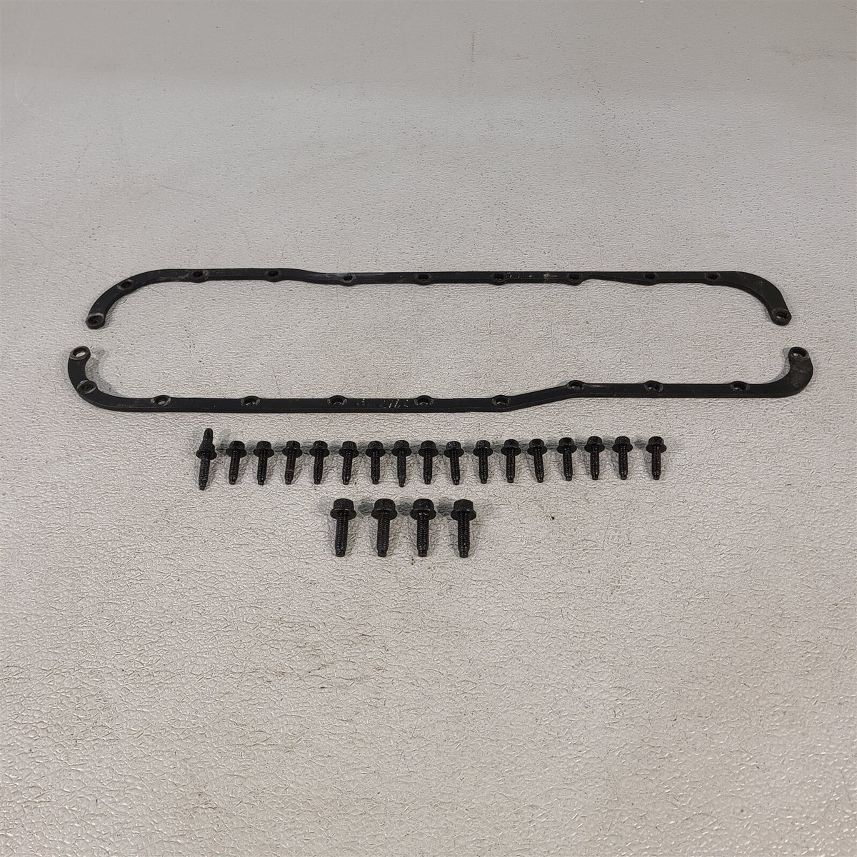 94-95 Mustang GT 5.0L Oil Pan Bolt Rail Rails Set W/ Hardware Oem Aa74 ...