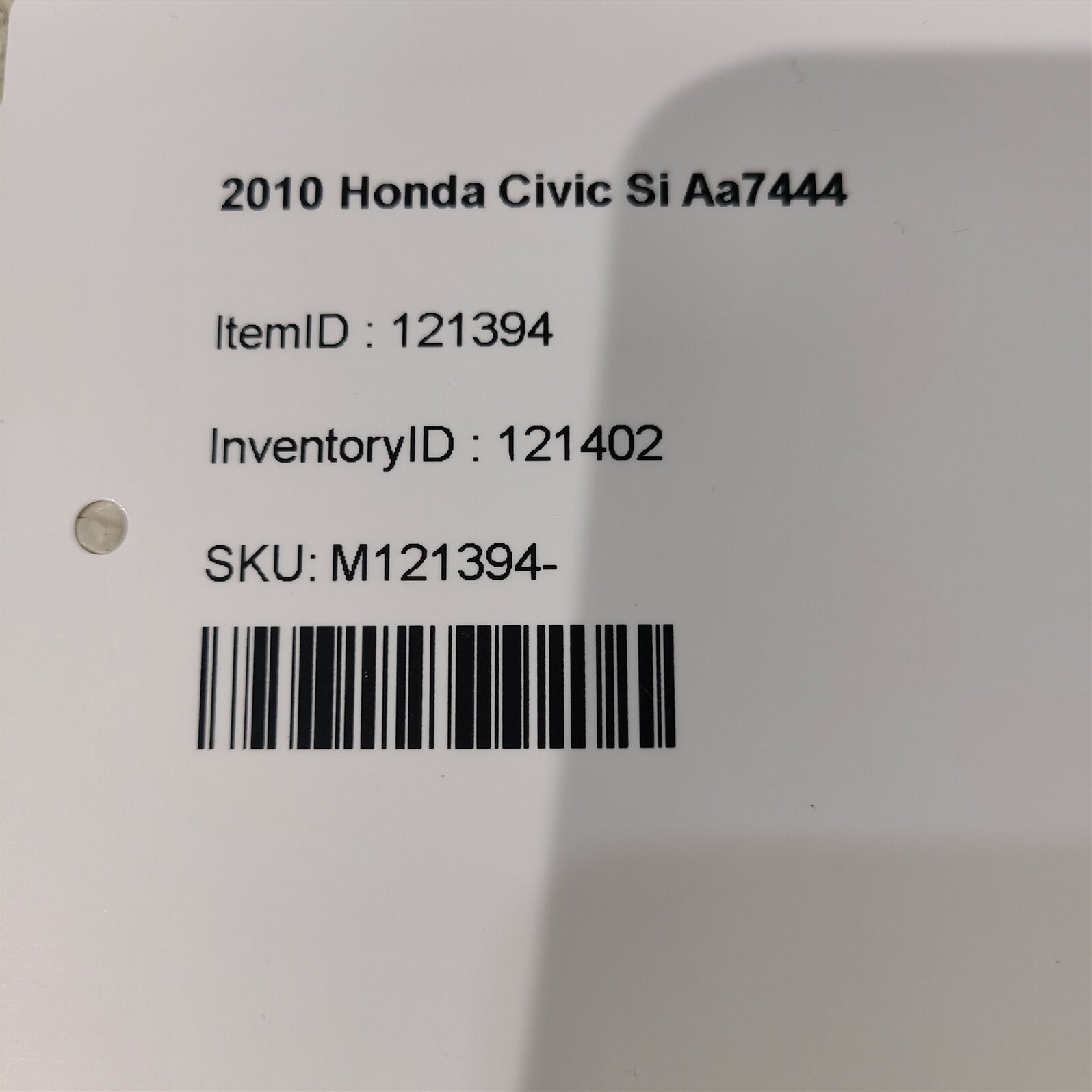 06-11 Honda Civic Si Manual Shifter Cable Cables Aa7444 — AESCORVETTEPARTS