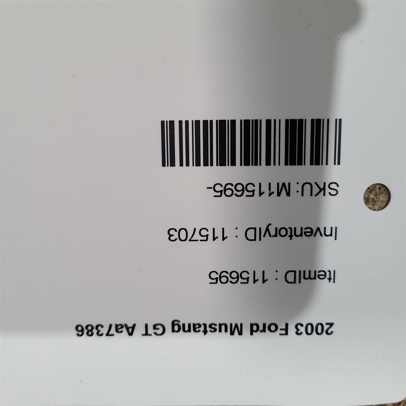 99-04 Ford Mustang Gt Oem Bullitt Wheel 17x8 3R33-1007-BA Aa7386 ...