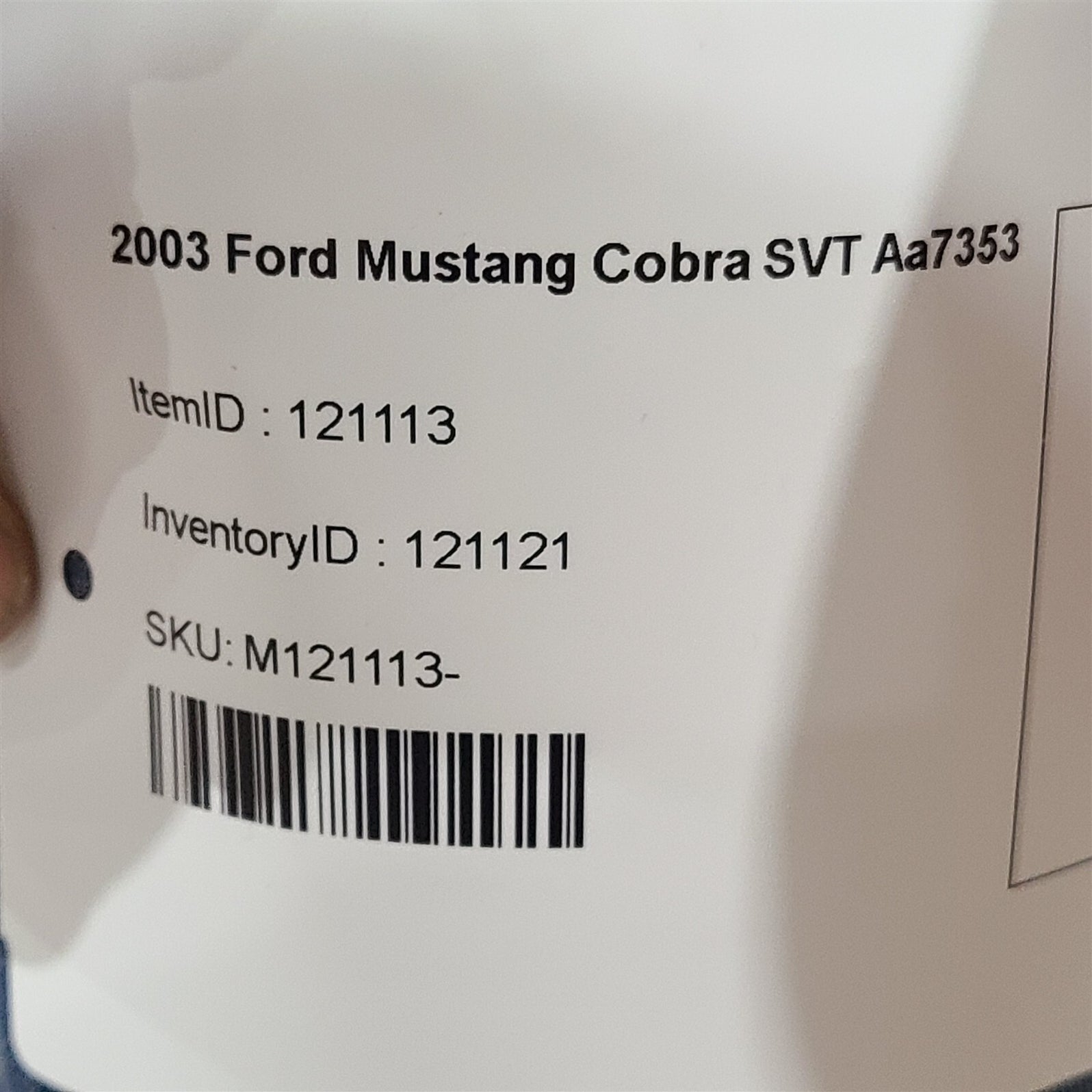 03-04 Ford Mustang Cobra SVT Cylinder Head Alignment Dowels (4) Aa7353 ...