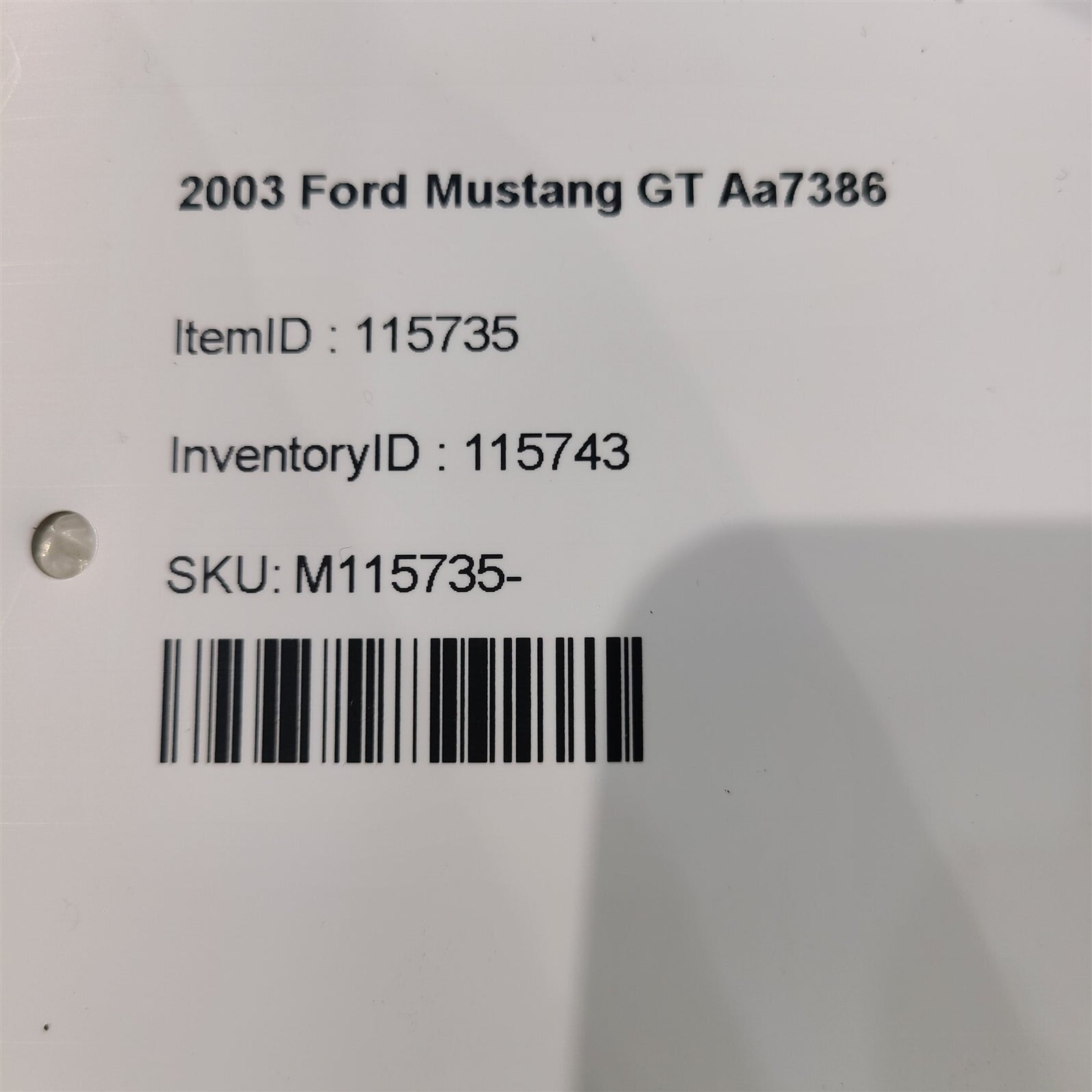 99-04 Ford Mustang Gt Cobra Windshield Wiper Arms Aa7386 — AESCORVETTEPARTS