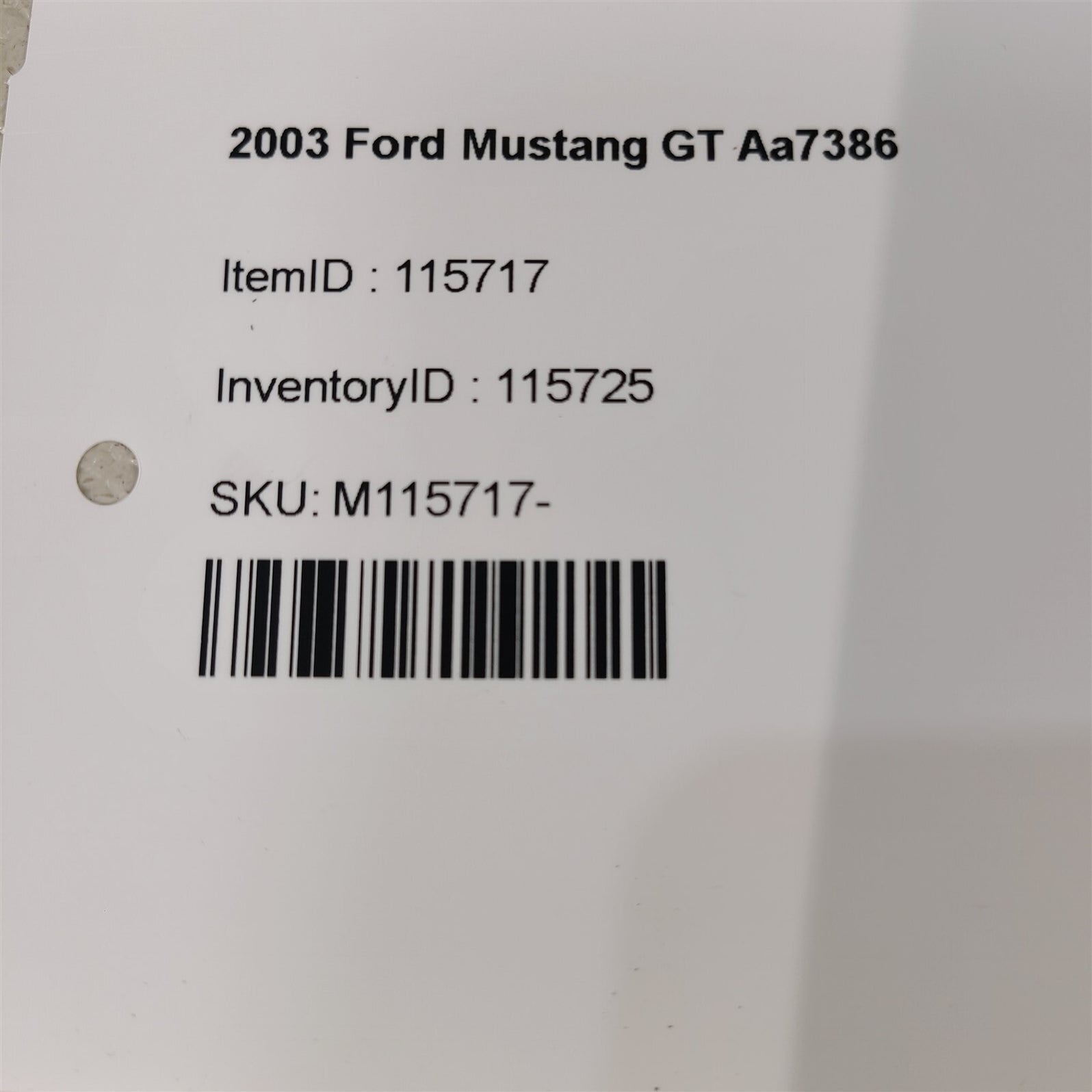 99-04 Mustang GT Instrument Panel Dash Defrost Vent Grill Dark Charcoa ...