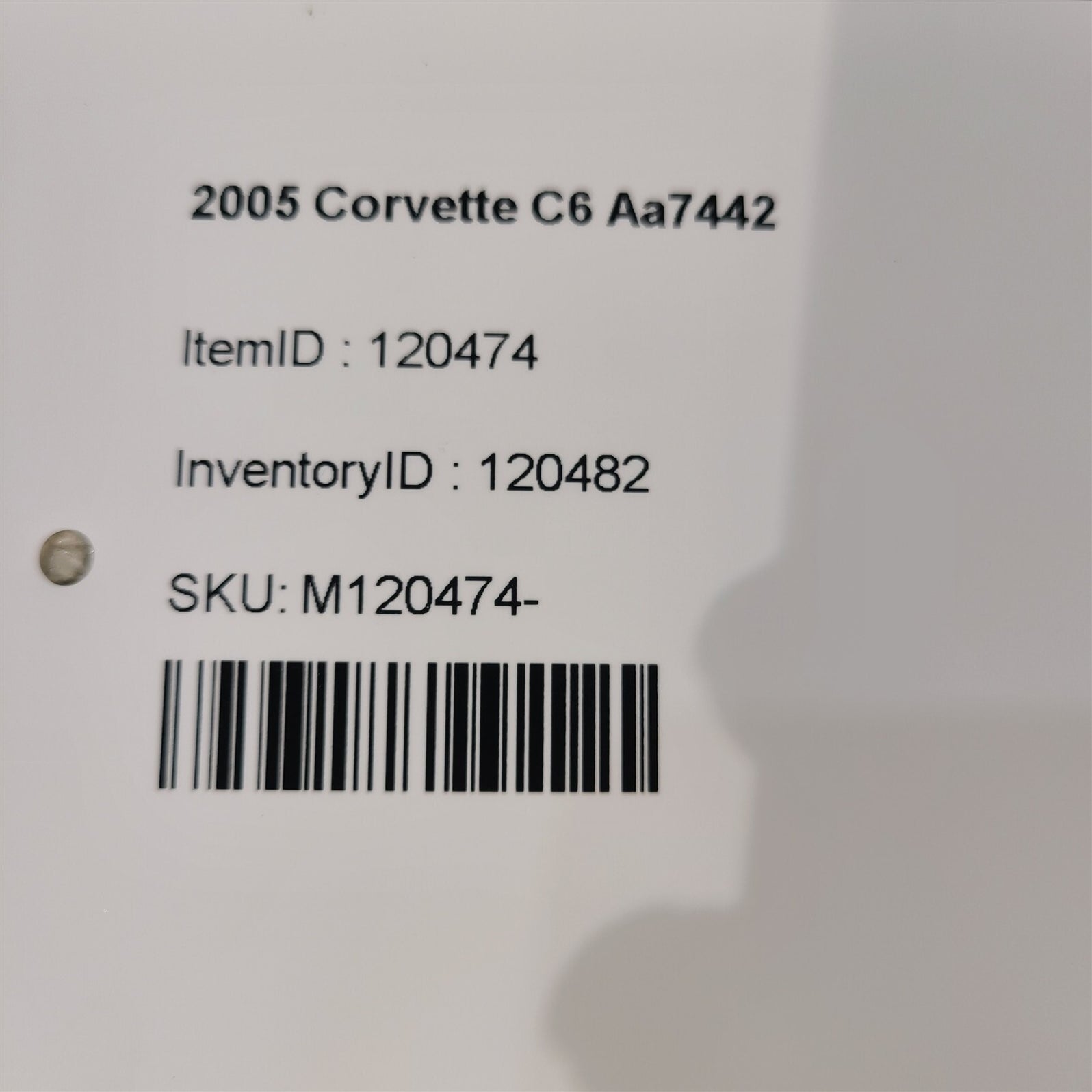 05-07 Corvette C6 Oil Pan Windage Tray W/ Pick Up Tube 6.0 Ls2 Aa7442 ...