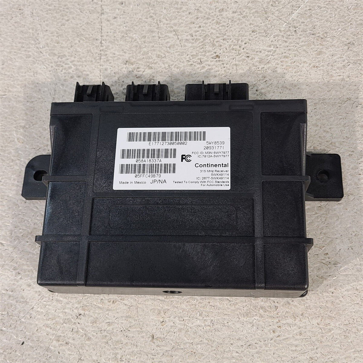 11-15 Cadillac Cts-V Coupe Anti Theft Transmitter Door Lock Module Aa7 ...