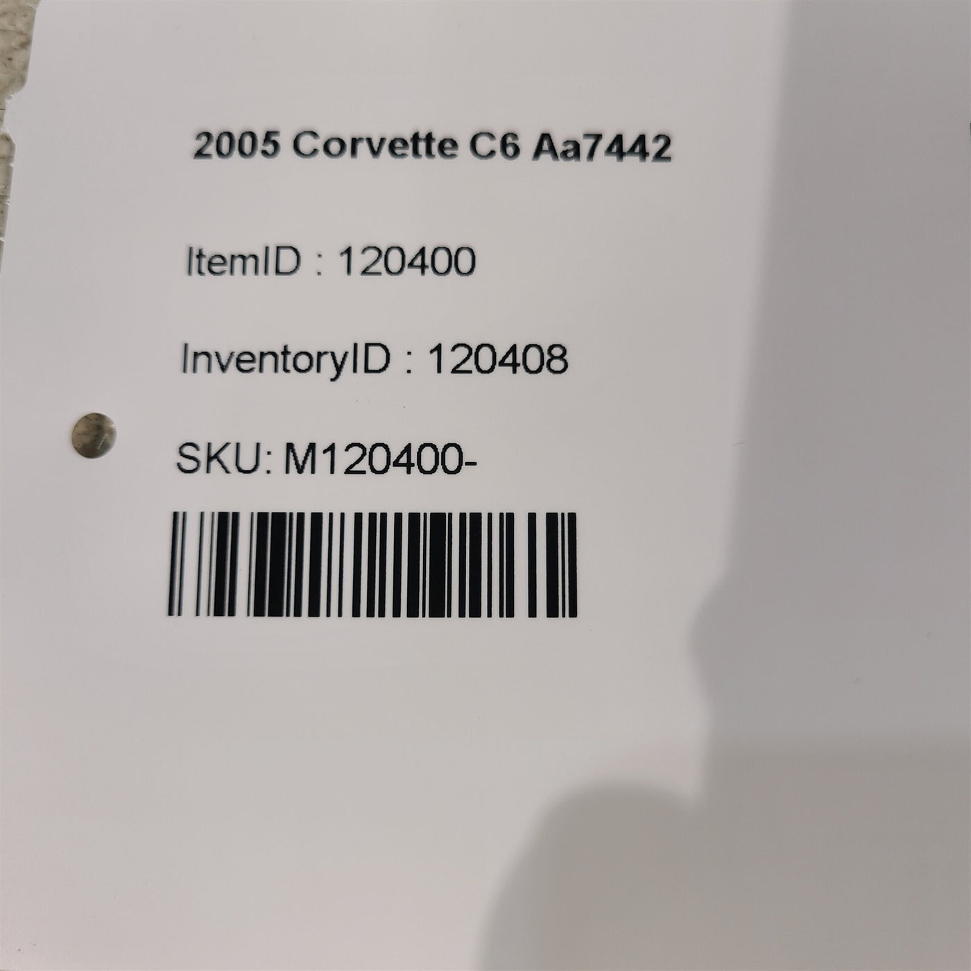 2005 Corvette C6 Body Control Module Fuse Block Bcm 15216908 Oem Aa744 ...