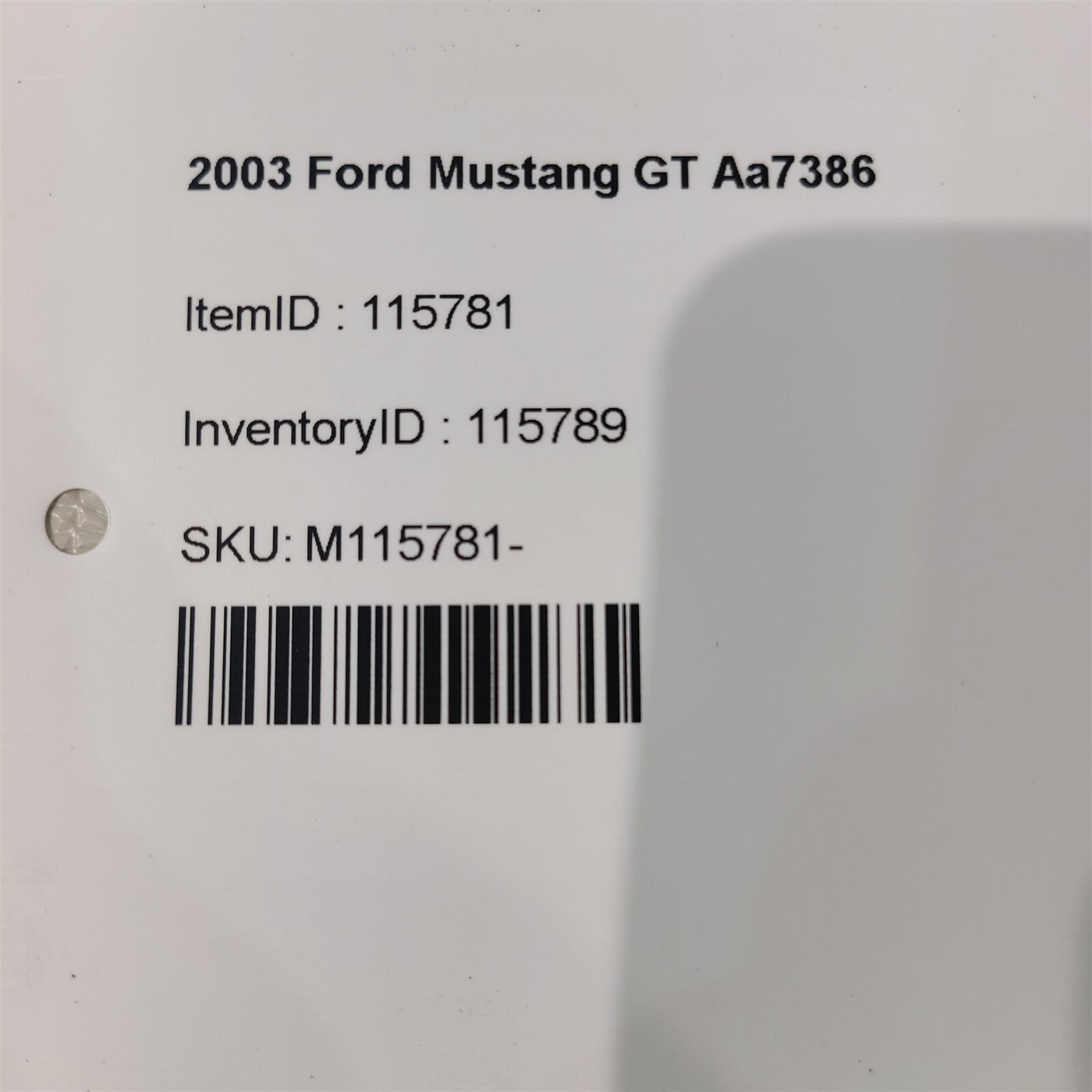 99-04 Ford Mustang Driver Side Oem Convertible Top Frame Arm Mechanism ...
