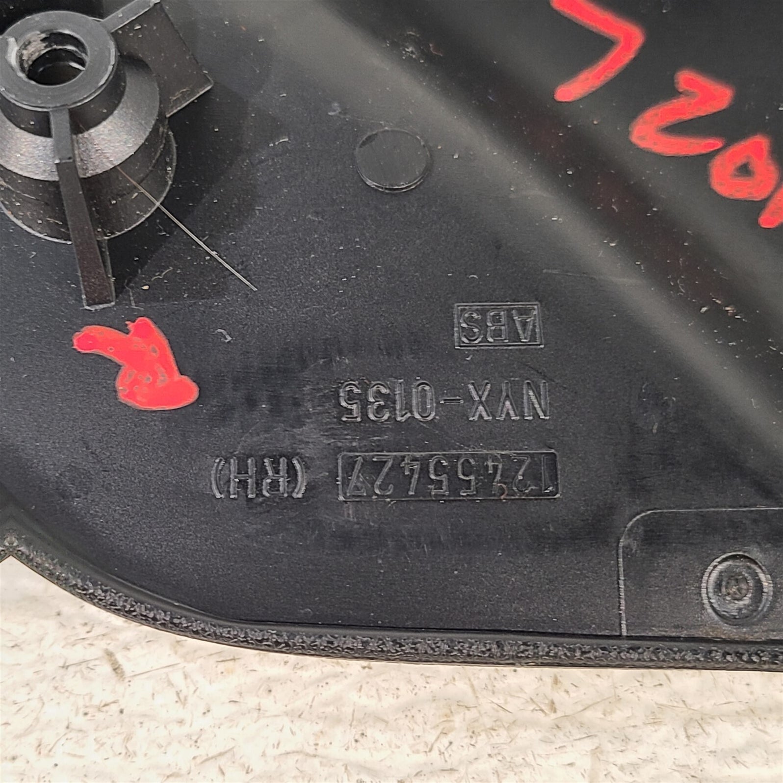 97-04 Corvette C5 Passenger Power Seat Switch Bezel Housing AA7201 ...