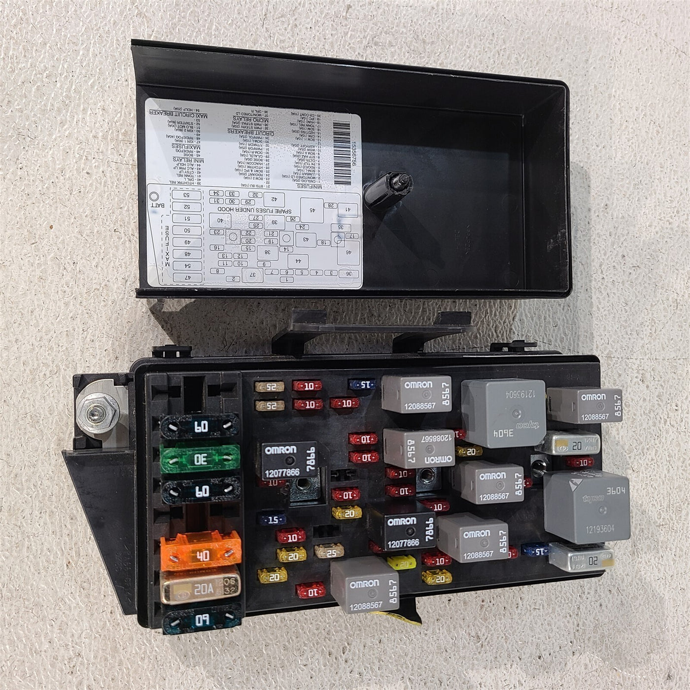 01-04 Corvette C5 Interior Cabin Fusebox Fuse Block 10443148 Oem AA720 ...