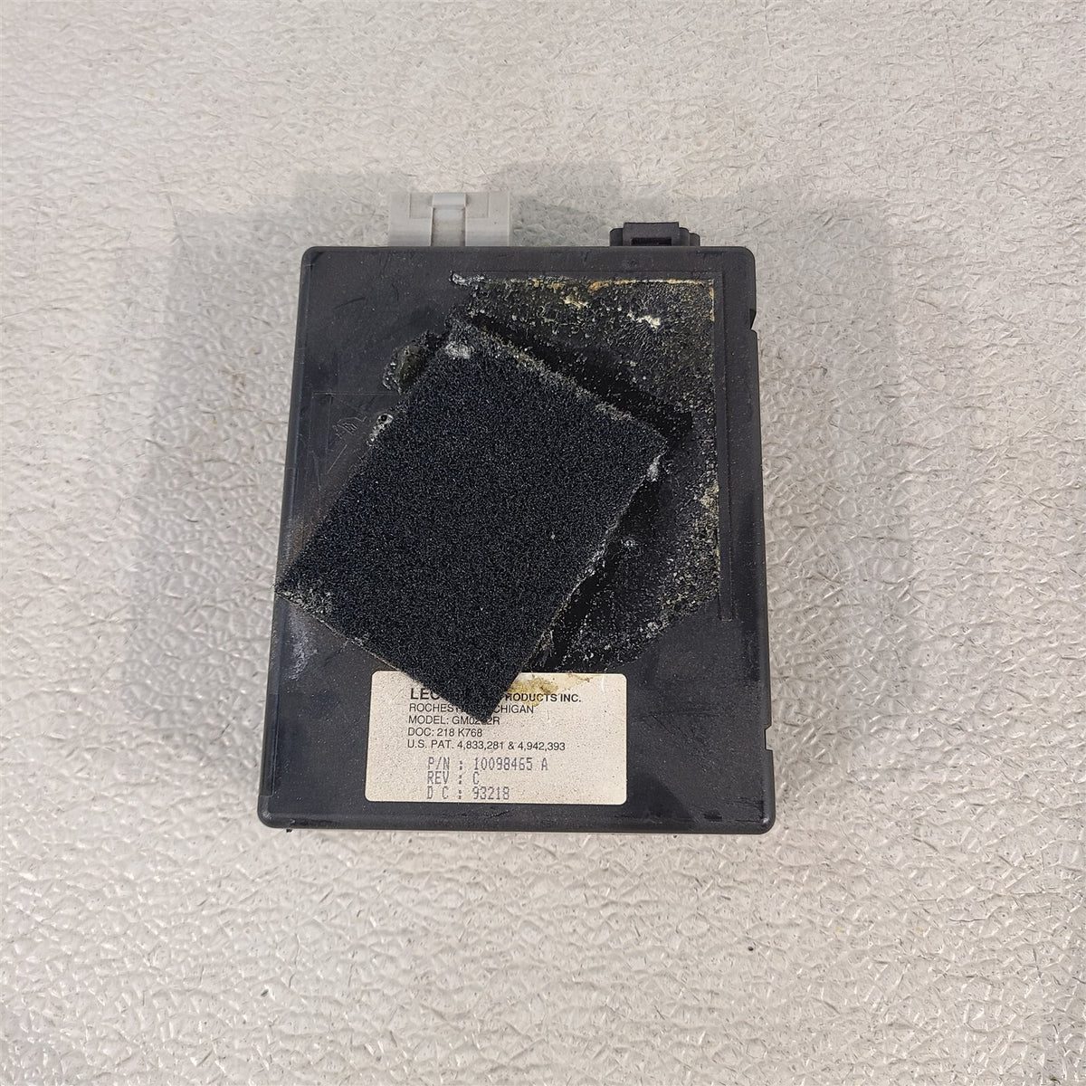 93-96 Corvette C4 Keyless Entry Module Pke Aa7415 — AESCORVETTEPARTS