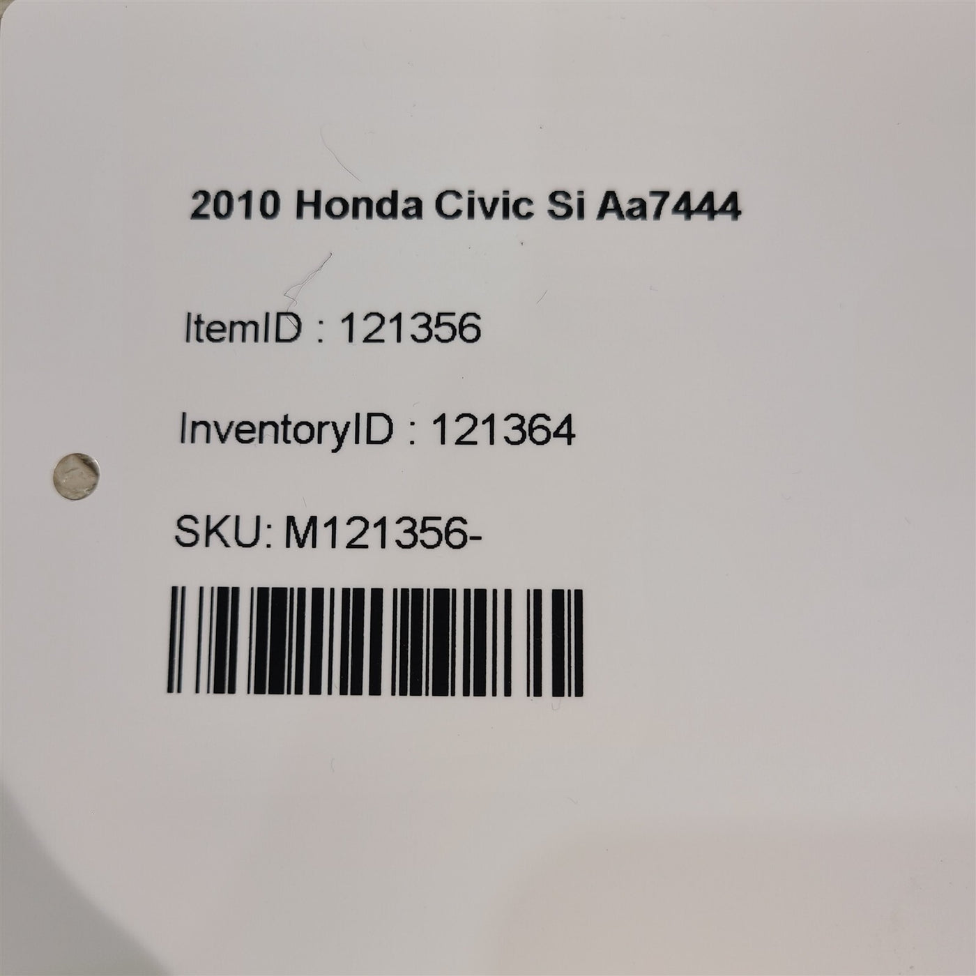 06-11 Honda Civic Si Gas Accelerator Throttle Pedal Aa7444 ...